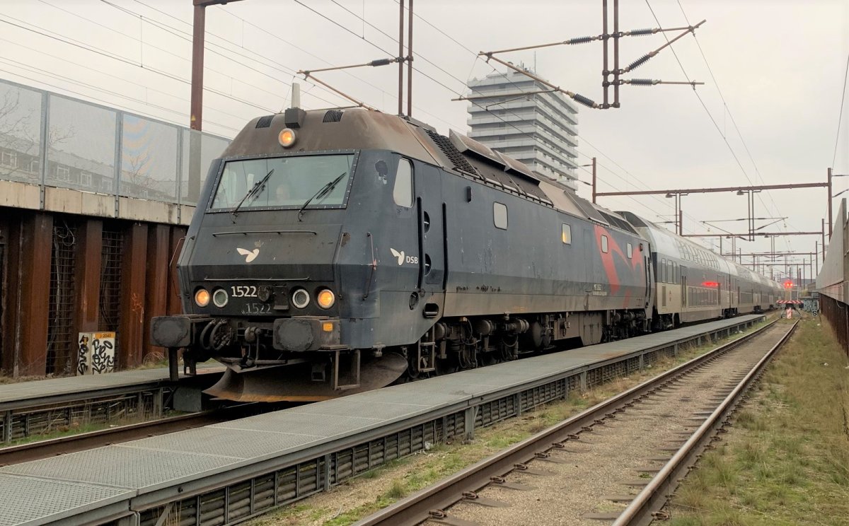 DSB ME 1522 AC med Lyd - DSB Litra ME - DF Modeltog