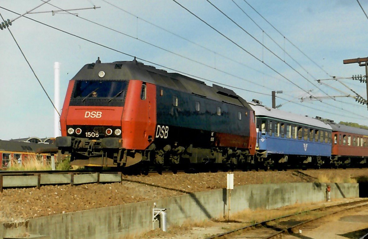 DSB ME 1505 AC med Lyd - DSB Litra ME - DF Modeltog