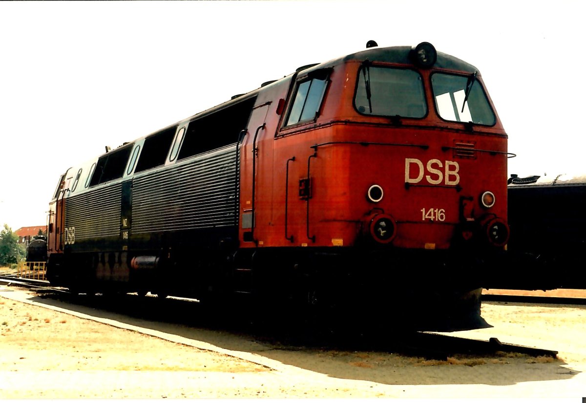 DSB MZ 1416 DC Sound - DC Lyd - DF Modeltog